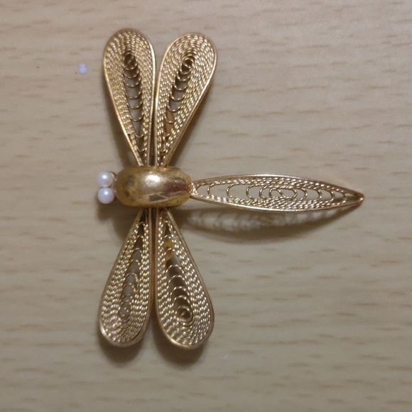 Unbranded | Jewelry | Vintage Firefly Brooch | Poshmark
